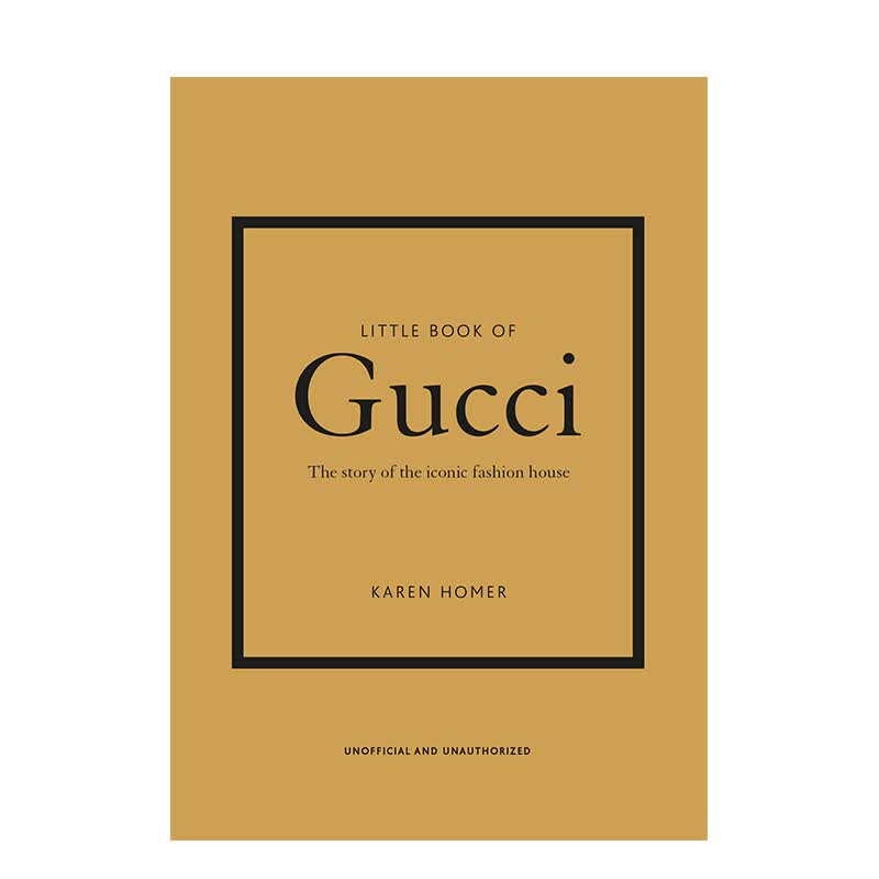 【Little Book of】古驰小书 Gucci时尚品牌发展历史故事 英文原版