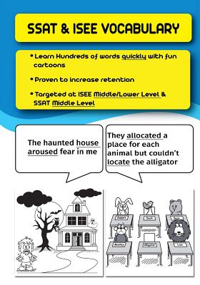 现货 SSAT \x26 ISEE Vocabulary 英文原版 SSAT 和 ISEE 词汇 平装