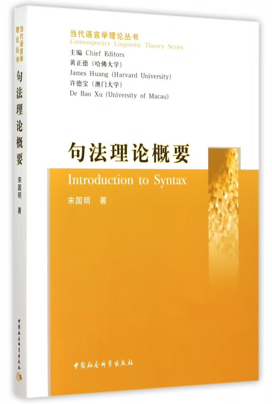 句法理论概要/当代语言学理论丛书