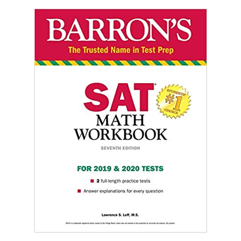 【中图原版】SAT MATH WORKBOOK SAT数学工作簿 进口书籍书本
