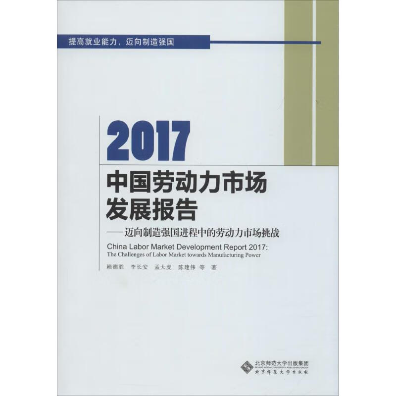 2017中国劳动力市场发展报告