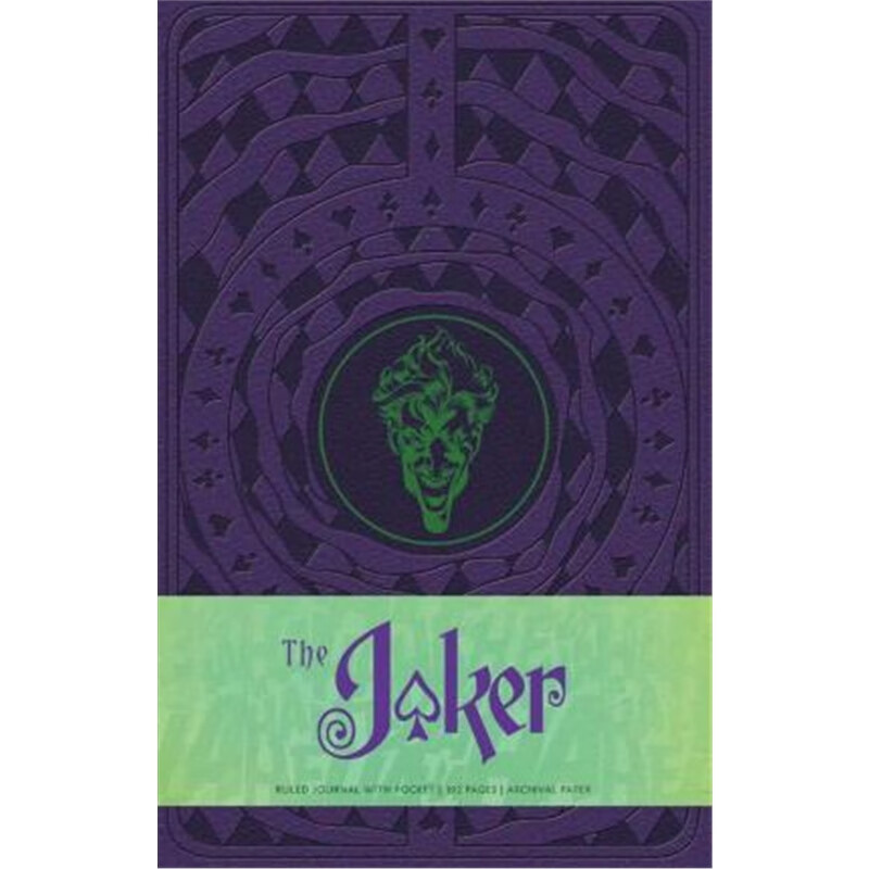 The Joker Hardcover Ruled Journal