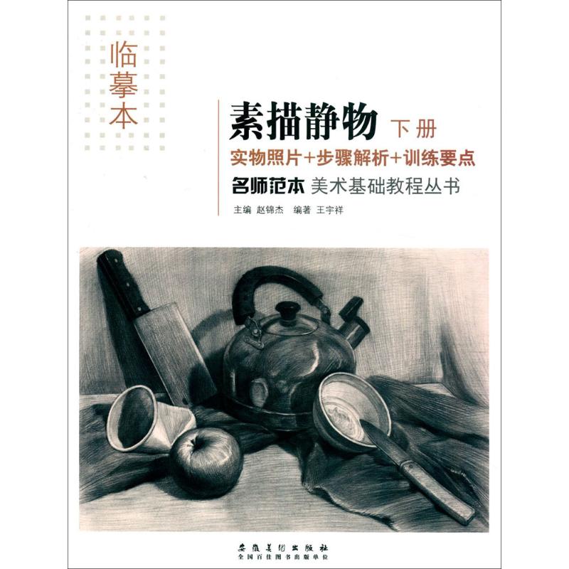 名师范本(临摹本)素描静物·下册