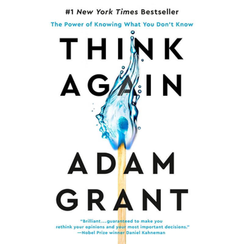 现货 再思考：知所不知的力量 美版精装 Think Again: The Power of K...