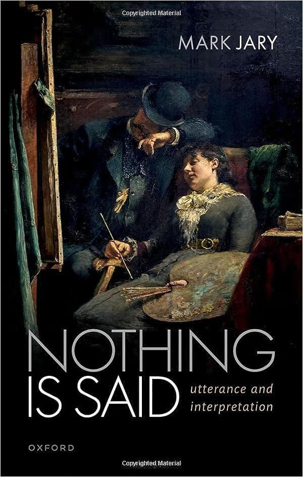 无声胜有声：话语与理解 Nothing Is Said