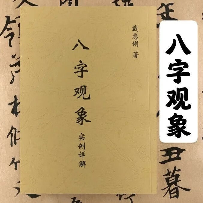 现货 八字观象实例详解 315页 戴惠俐著 武陵 书籍