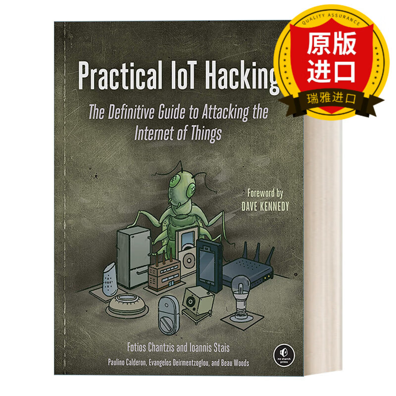 英文原版 Practical IoT Hacking 实用物联网黑客 攻击物联网的权威指南 计算机 Fotios Chantzis 英文版 进口英语原版书籍