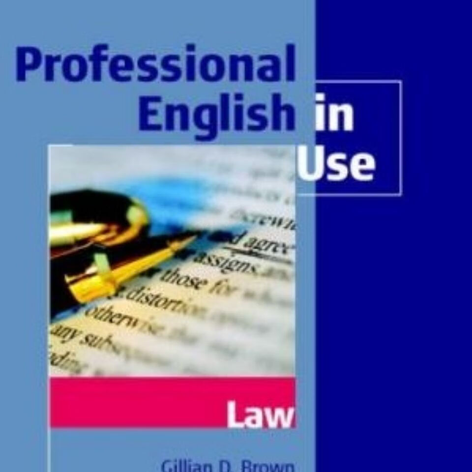 Professional English in Use Law