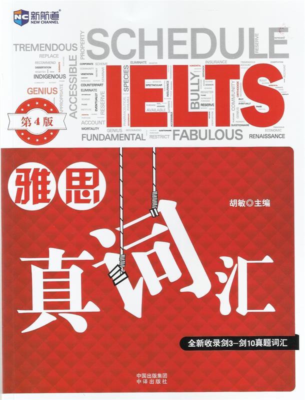 雅思真词汇 胡敏 主编【书】