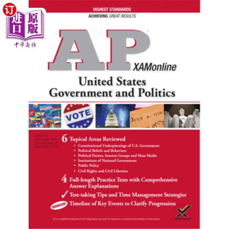 海外直订AP United States Government & Politics 美联社美国政府与政治