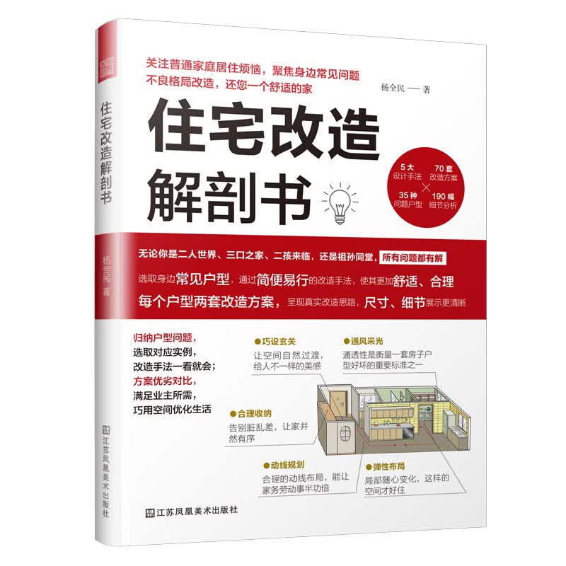 住宅改造解剖书  住宅户型建筑设计规范 新屋改造旧屋翻新家