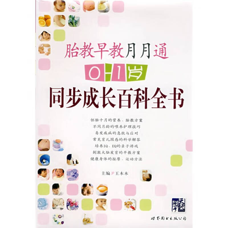 胎教早教月月通 0 1岁同步成长百科全书【特惠】