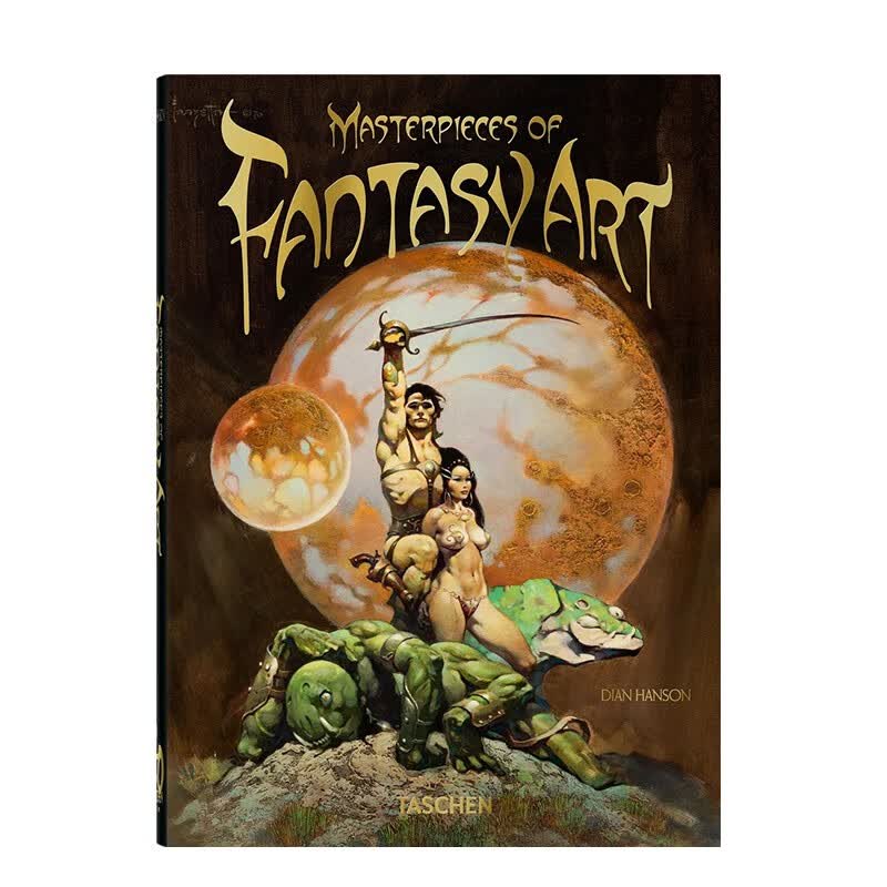 TASCHEN塔森【40周年纪念版】Masterpieces of Fantasy Art，奇幻画派杰作进口原版图书