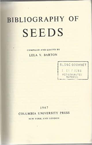 高被引Bibliography of Seeds