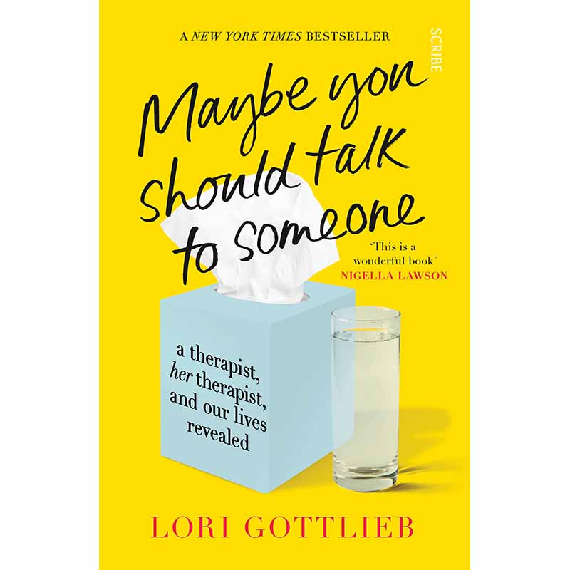 【翰德图书】Maybe You Should Talk to Someone，也许你该找个人聊聊 英文原版图书籍进口 Lori Gottlieb 传记 Scribe