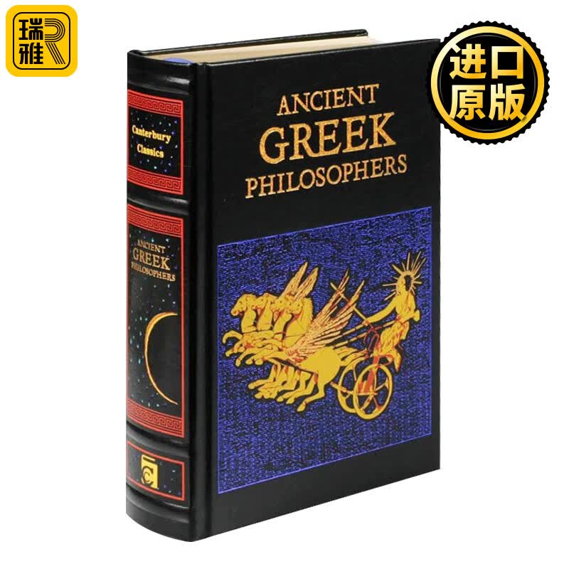 英文原版 Ancient Greek Philosophers （Leather-bound Cl 进口原版书籍