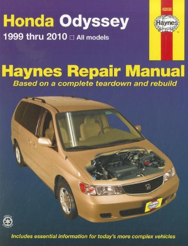 Honda Odyssey 1999 thru 2010