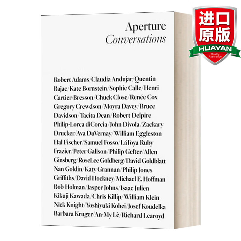 Aperture Conversations 1985 to the Present 英文原版 光圈会谈 1985年至今 英文版 进口英语原版书籍