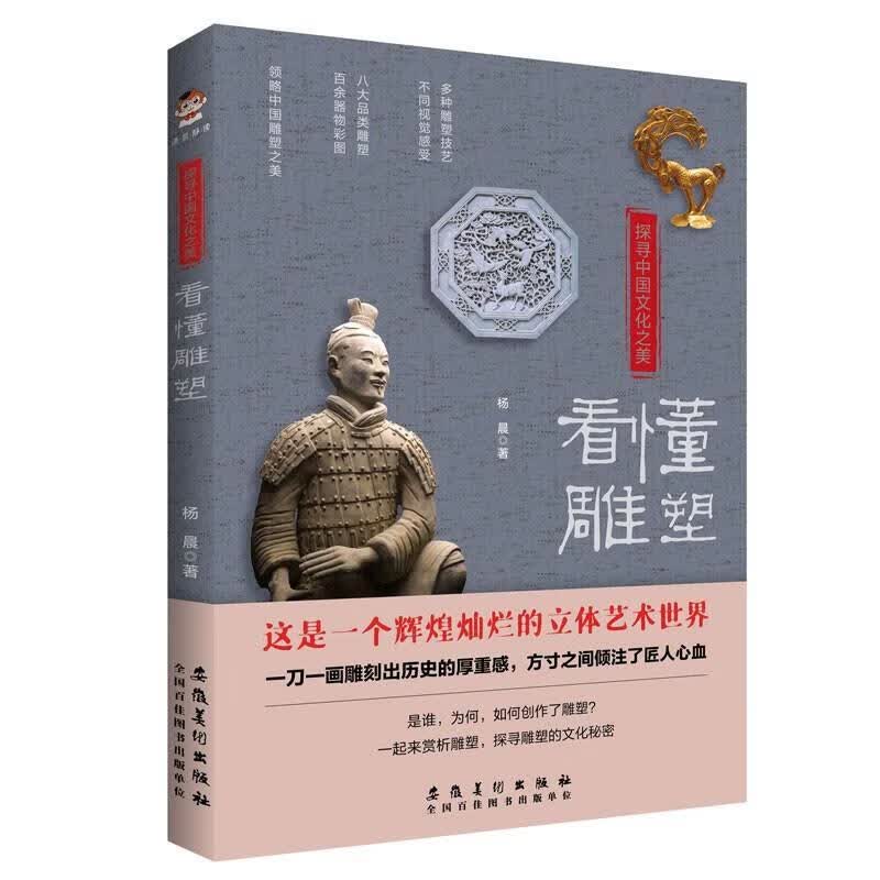 探寻中国文化之美:看懂雕塑杨晨安徽社9787539898940 艺术书籍