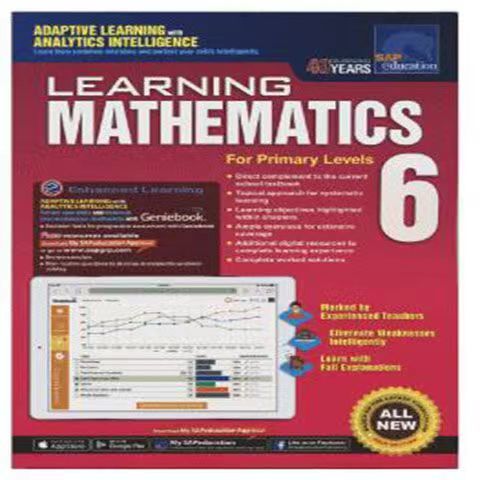 彩色 新加坡lLearning MathsMathematics共9册 G6