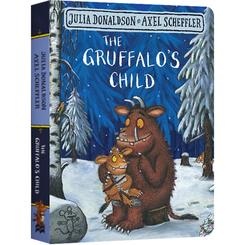 The Gruffalos Child 咕噜牛小妞妞 Julia Donaldson 莉娅唐纳森英文原版绘本 儿童故事纸板书