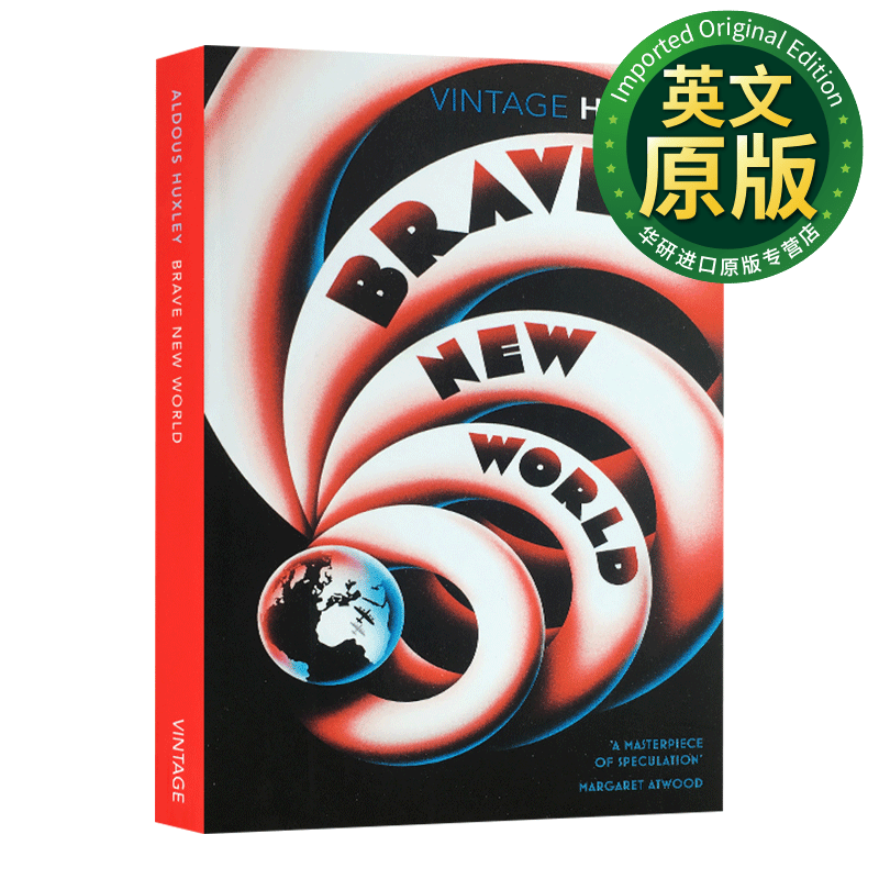 美丽新世界 Brave New World Aldous Huxley 赫胥黎作品 英文原版小说 英文版