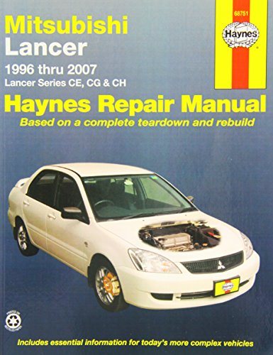 Mitsubishi Lancer (96-07) Haynes Repair Manual (AUS)