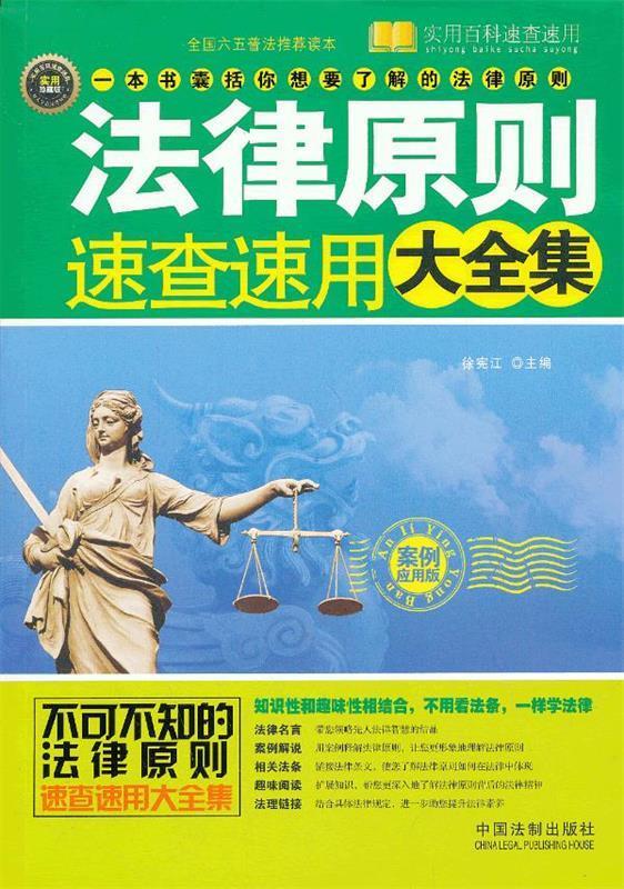 法律原则速查速用大全集 徐宪江主编