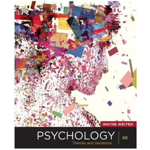 Psychology: Themes and Variations, 9th