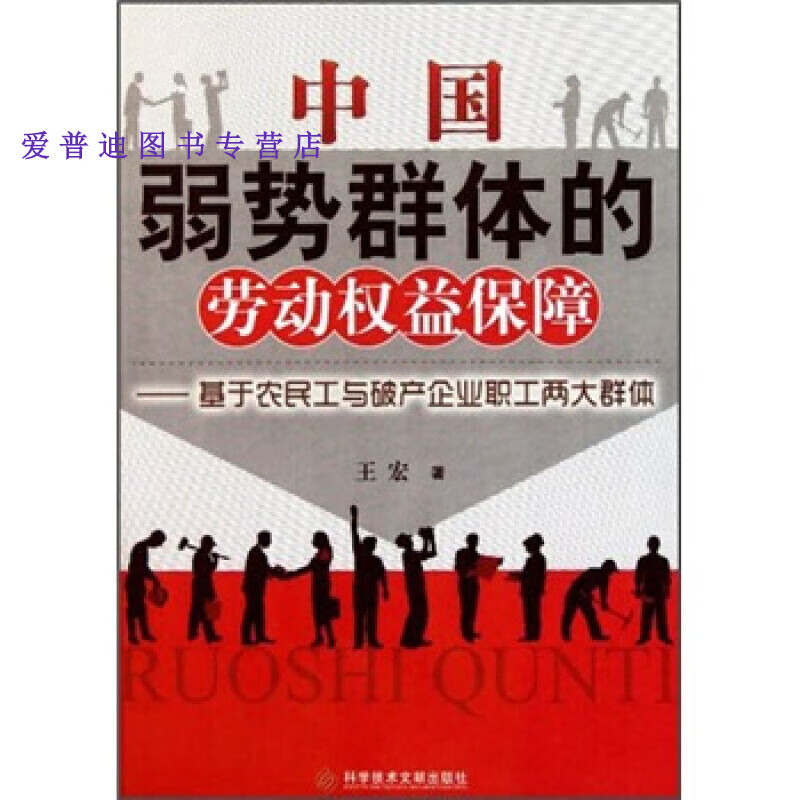 中国弱势群体的劳动权益保障 基于农民工与破产企业职工两大群体 王宏【好书，下单速发】