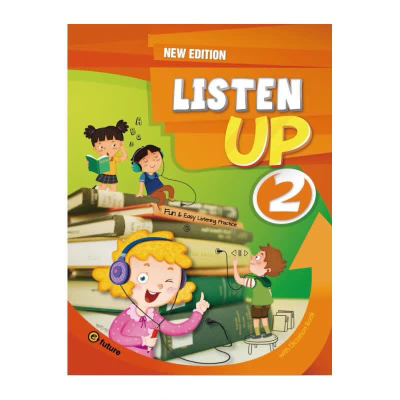 彩印麦克森专项Listen up/Plus 1/2/3训练A4大小 初阶第二册