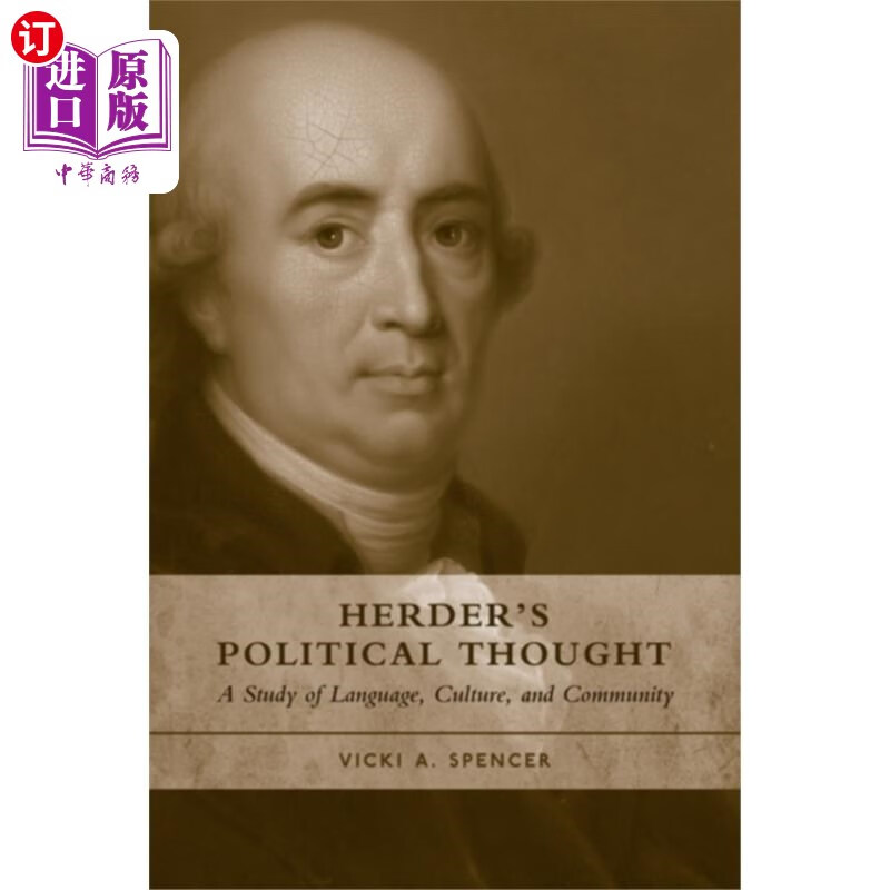 海外直订Herder's Political Thought 赫尔德的政治思想