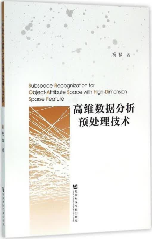 高维数据分析预处理技术 祝琴【书】