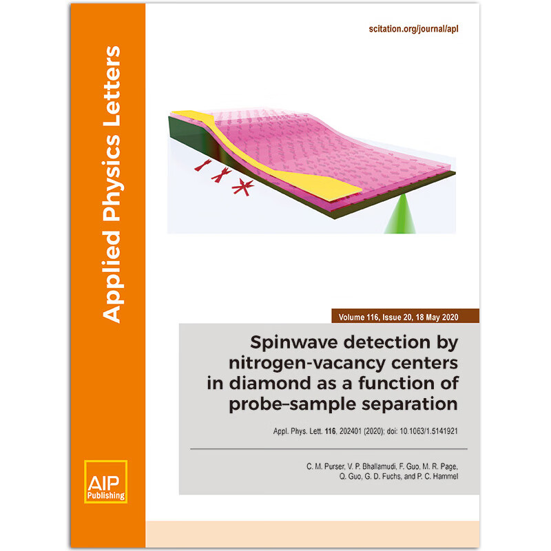 【单期可选】Applied Physics Letters 应用物理学快报 Vol.116 2020 N.20 2020年5月18日