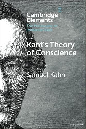 Kant's Theory of Conscience