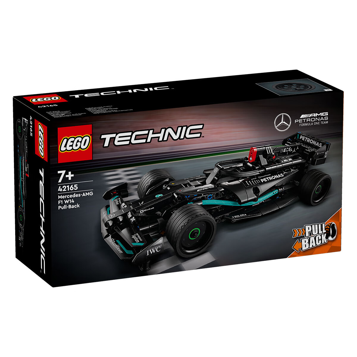 新品发售： LEGO 乐高 机械组系列 42165 Mercedes-AMG F1 W14 E Performance 回力赛车，237元包邮 ...