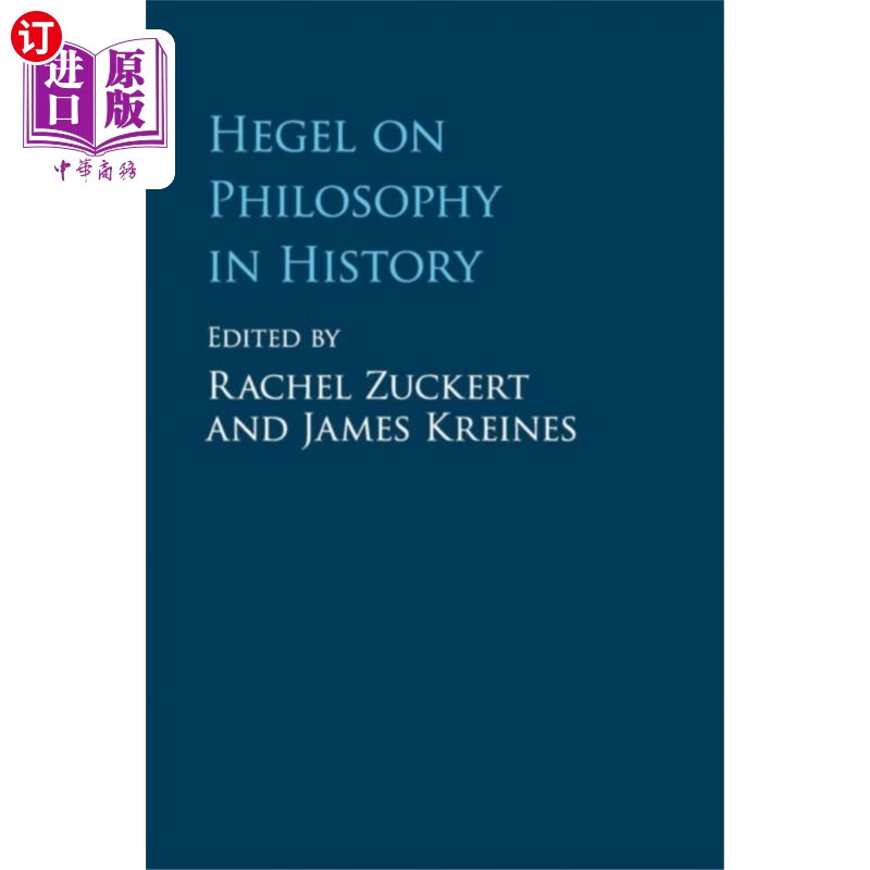 海外直订Hegel on Philosophy in History 黑格尔论历史中的哲学