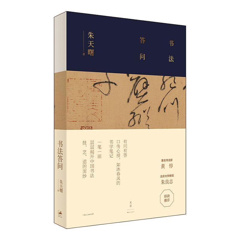 全新现货 书法答问9787208159495 朱天曙上海人民出版社书法