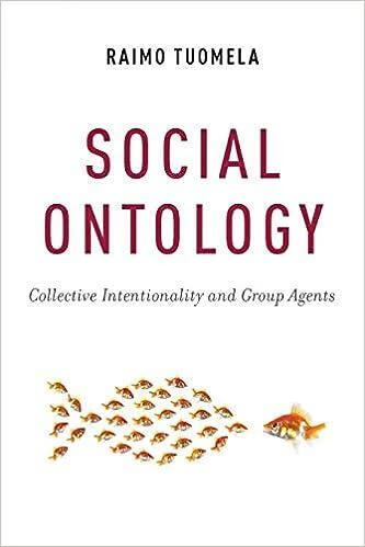 社会本体论：集体意向及团体代理 Social Ontology