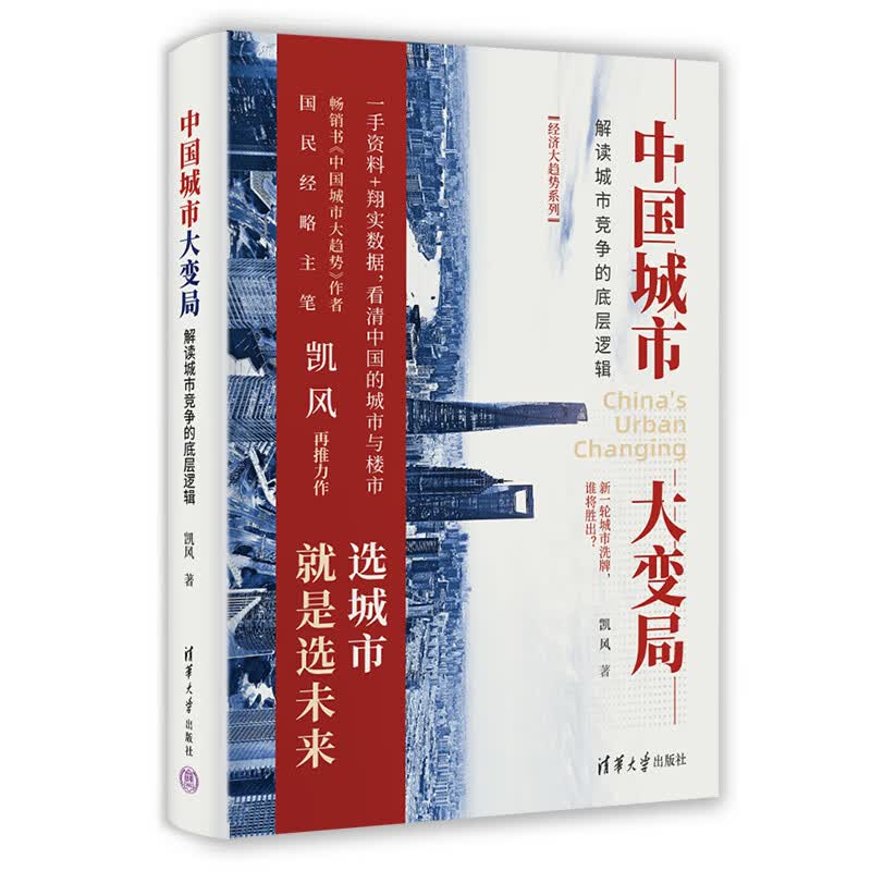 中国城市大变局 解读城市竞争的底层逻辑 凯风 经济大趋势系列 城市经济发展研究书 清华大学出版社 9787302633525