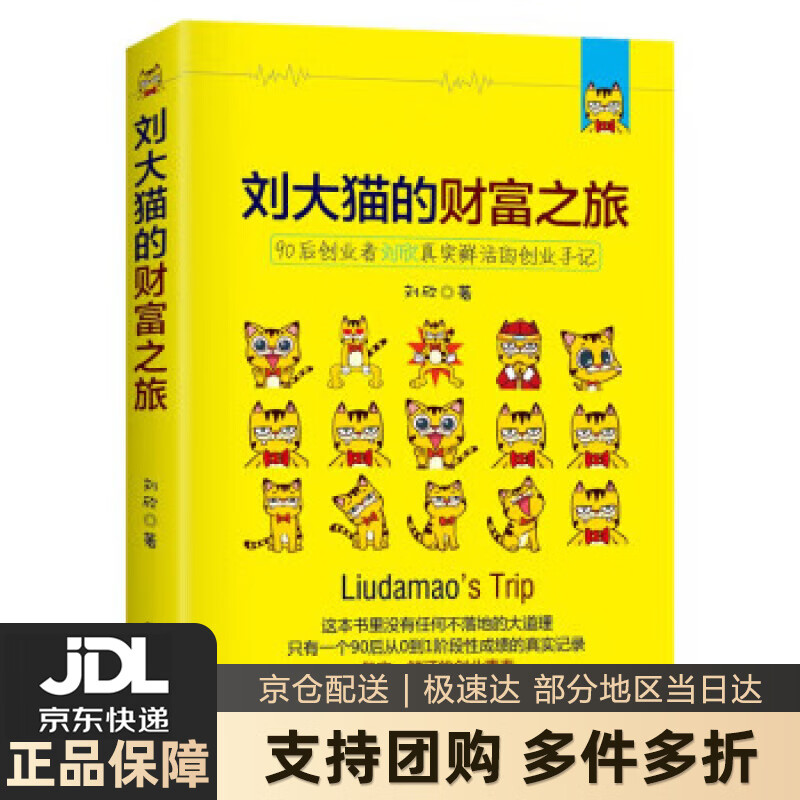 【 送货上门】刘大猫的财富之旅 刘欣 著 新华出版社