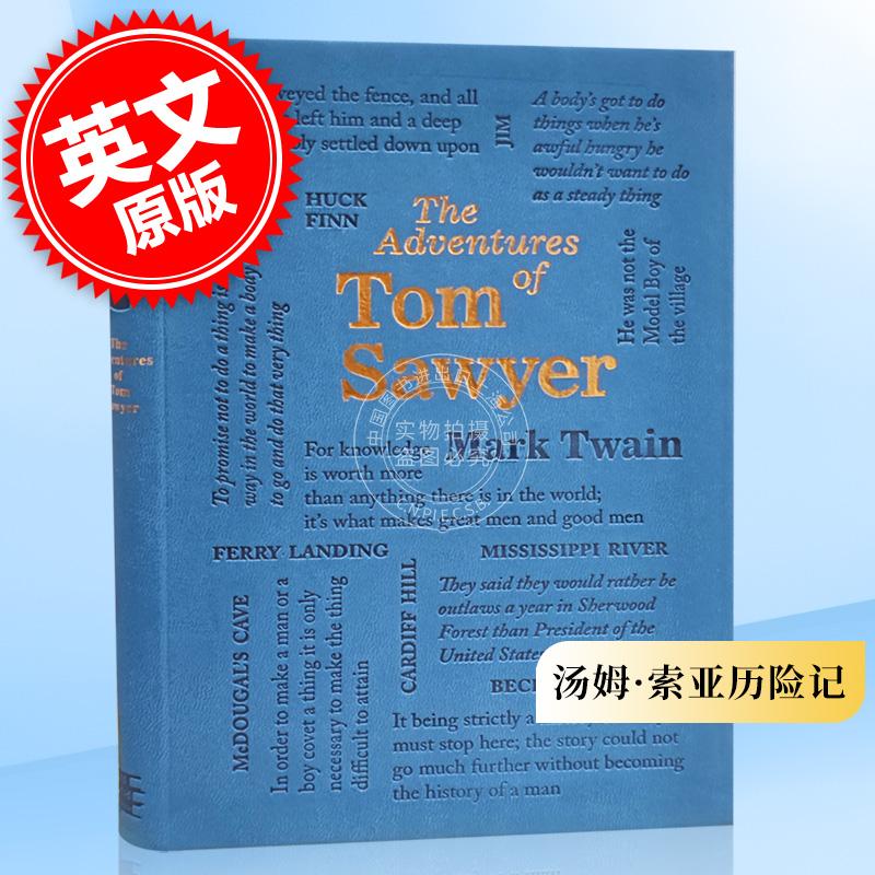 现货 汤姆·索亚历险记Word Cloud Classics系列英文原版The Adven