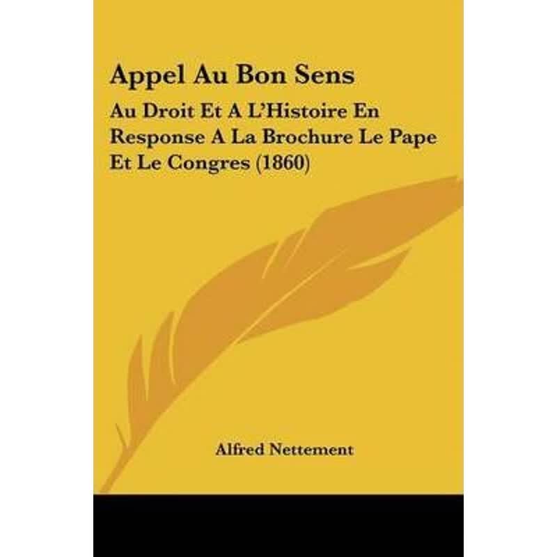 Appel Au Bon Sens