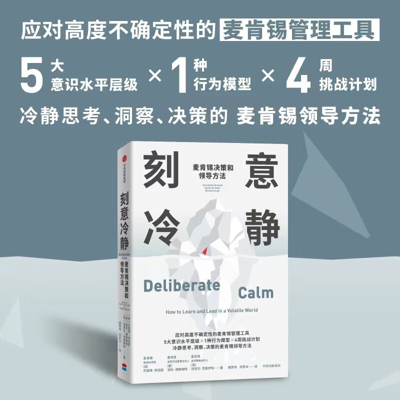 【自营】刻意冷静 麦肯锡决策和领导方法 麦肯锡资深顾问实践成果 中信出版社