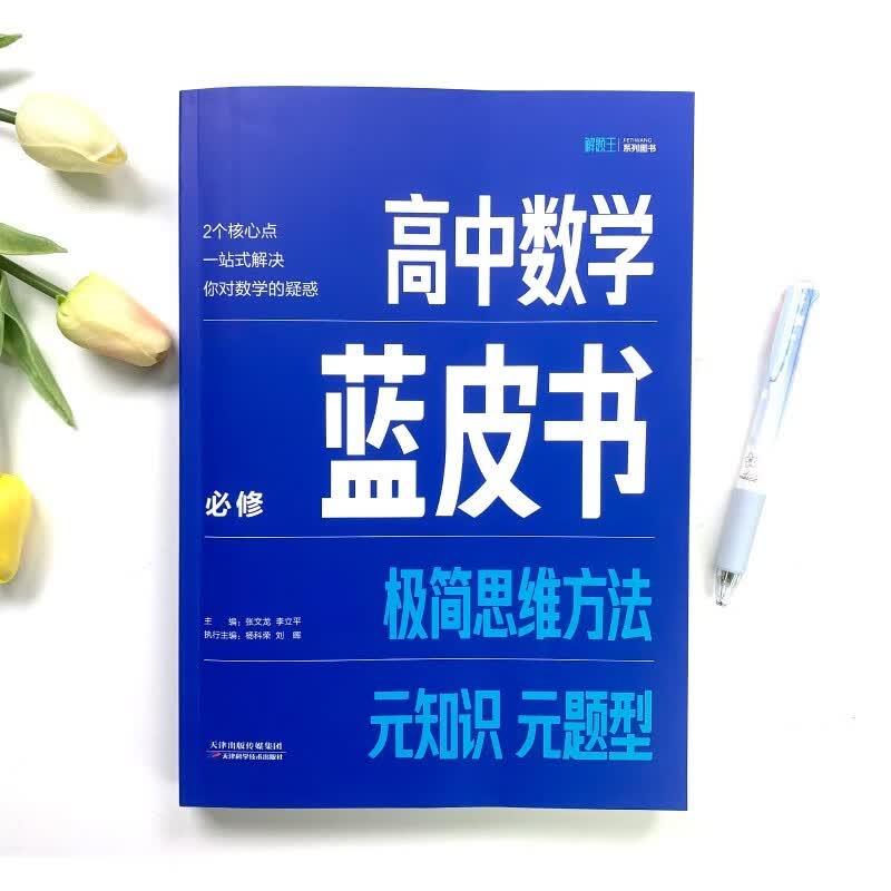 2024解题王蓝皮书系列 高中数学 必修 解题王高中数学蓝皮书极简思维方法 元知识元题型 高中数学思维方法解决数学难题