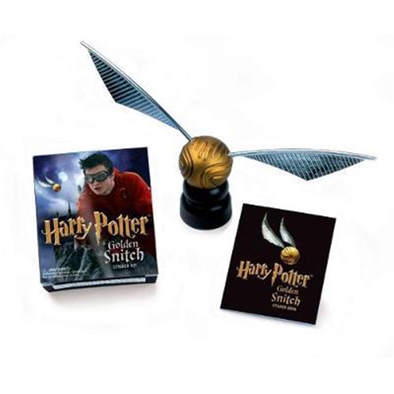 哈利波特英文原版 Harry Potter Golden Snitch Sticker Kit