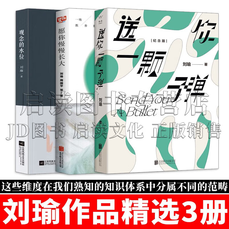 刘瑜作品 套装3册 送你一颗+观念的水位+民主的细节 刘瑜的书