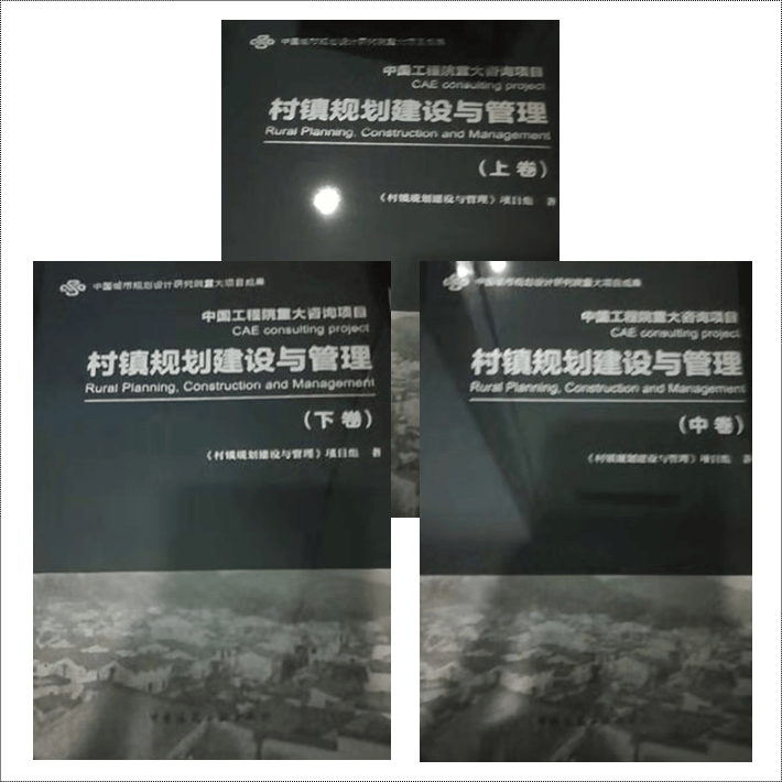 现货 村镇规划建设与管理（上卷+中卷+下卷） 共3册