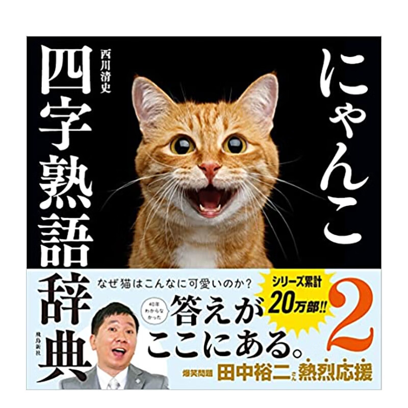 四字熟語辞典2 にゃんこ四字熟語辞典2 西川清史 日文原版进口 善本图书