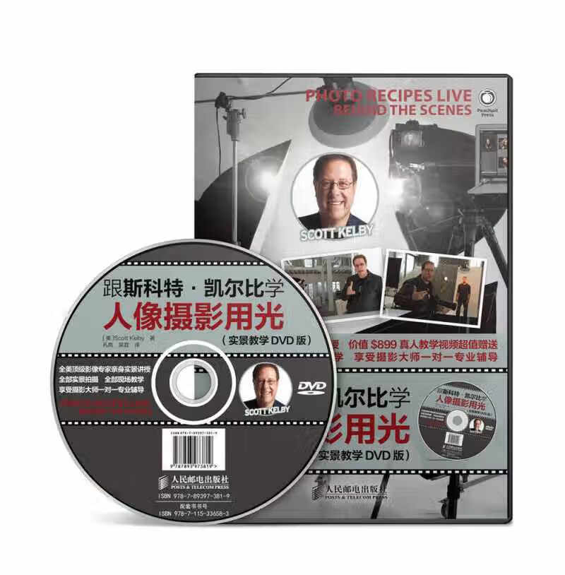 跟斯科特 凯尔比学人像摄影用光【精选】
